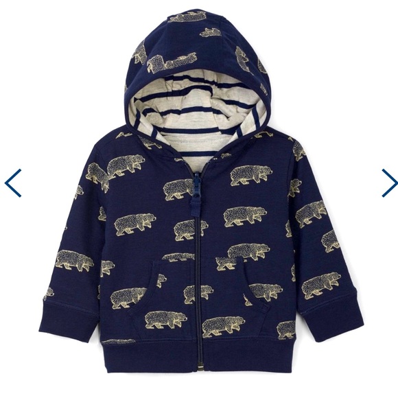 Hatley | Shirts & Tops | Hatley Band Of Bears Reversible Hoodie | Poshmark